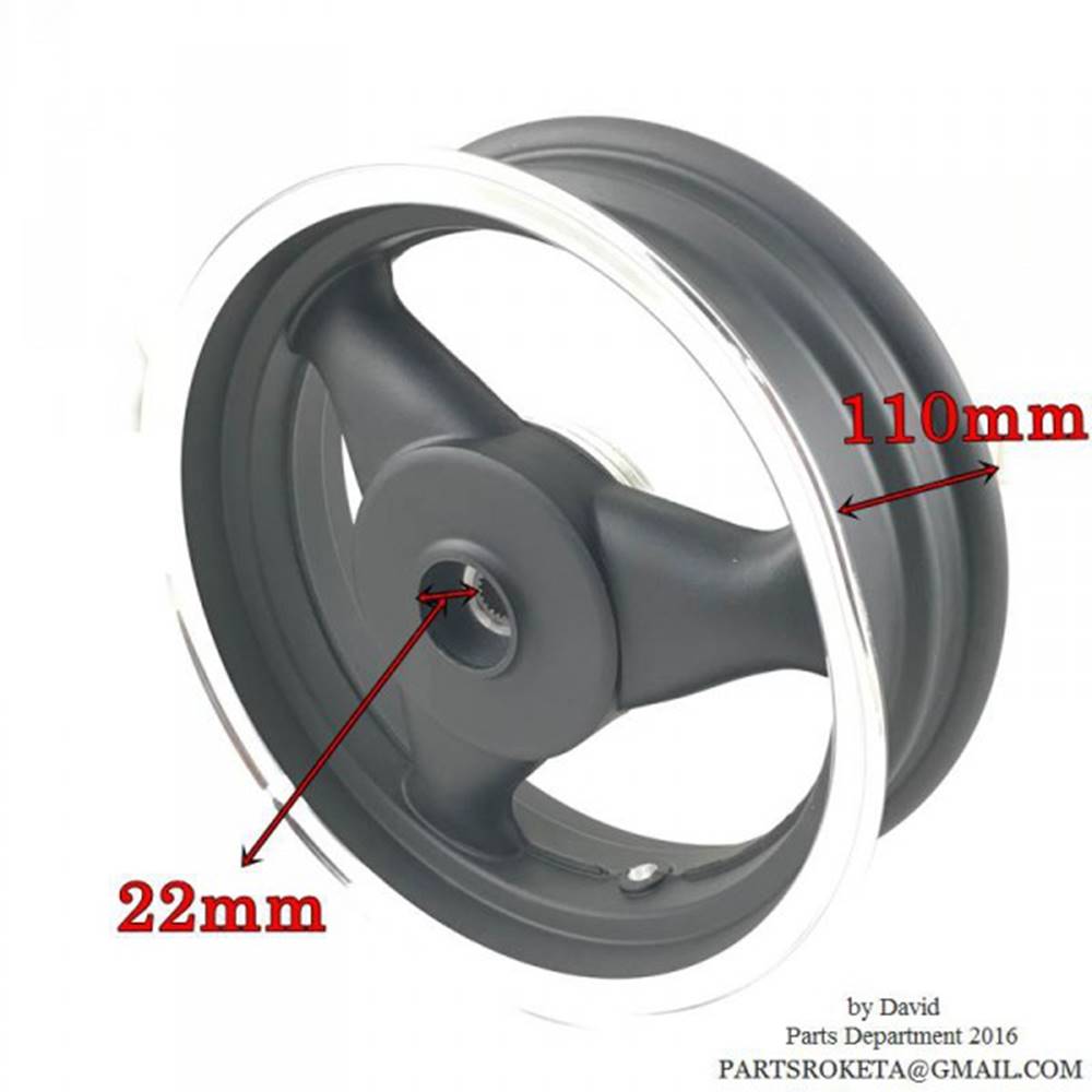 12 inch Rear Rim Assembly For JL50QT-6A/A ( 3.50x12 )